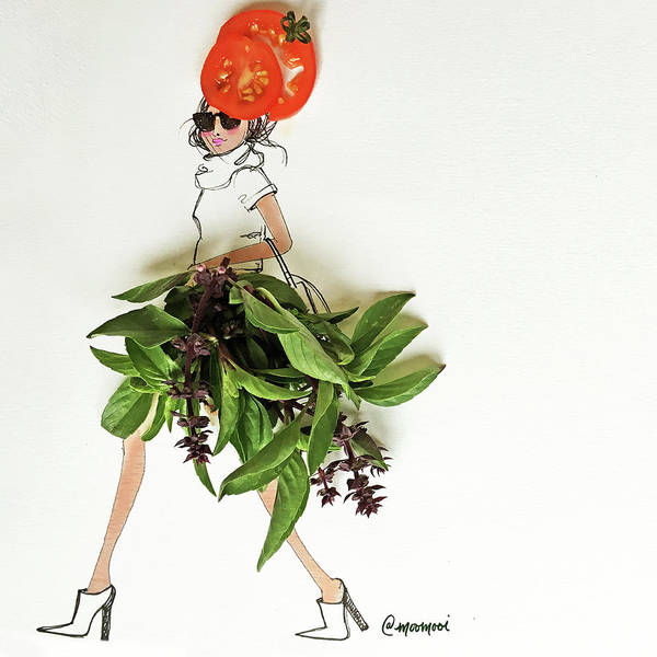 Thai Basil - Art Print – MooMooi